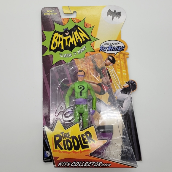 Mattel | Toys | Mattel Batman Classic Tv Series The Riddler Collector ...